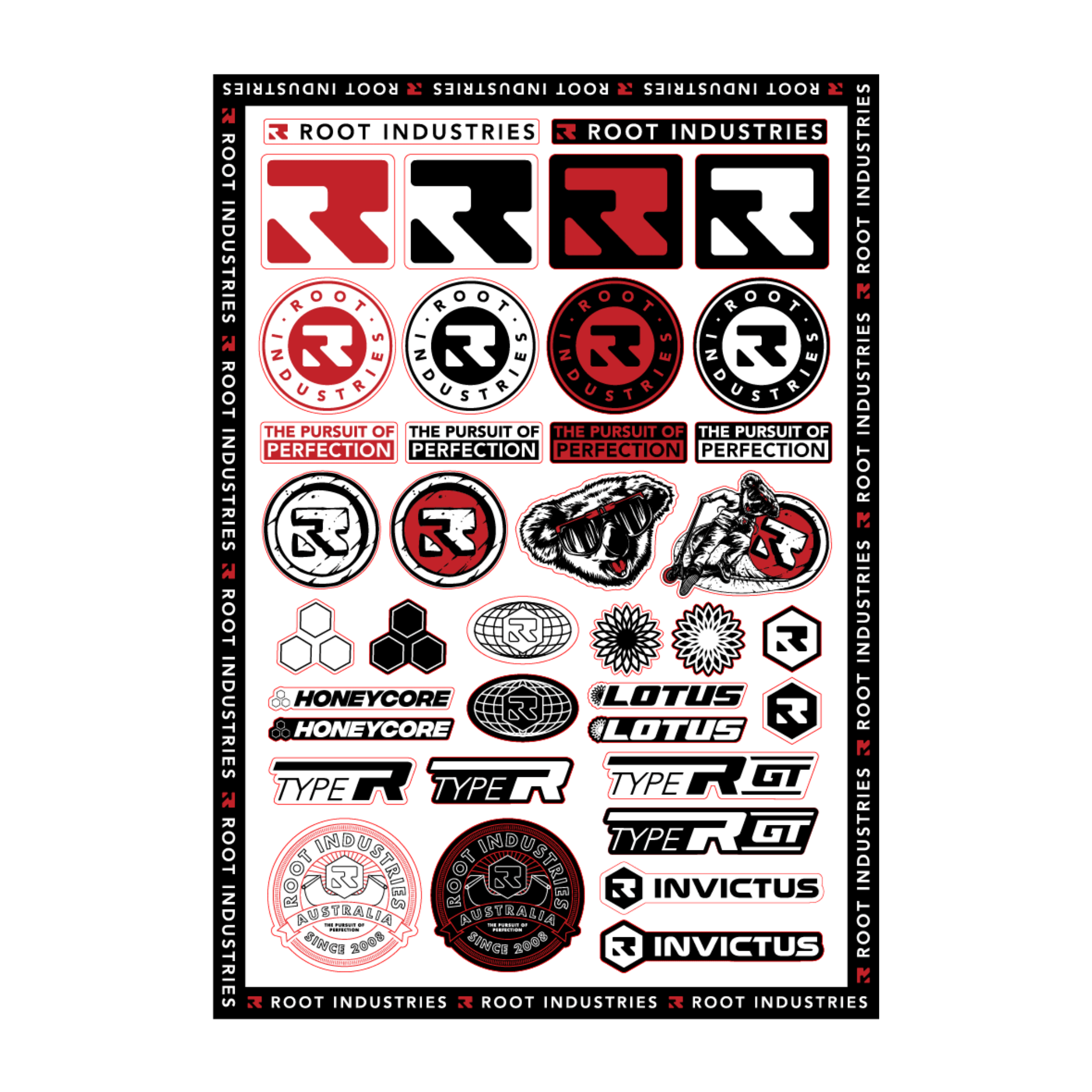 Root Industries A5 Sticker Sheet – RI Distribution (AU)